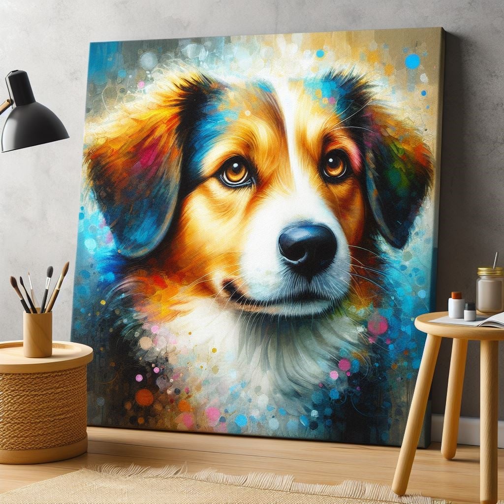 Learn About Hand Painted Pet Portraits
