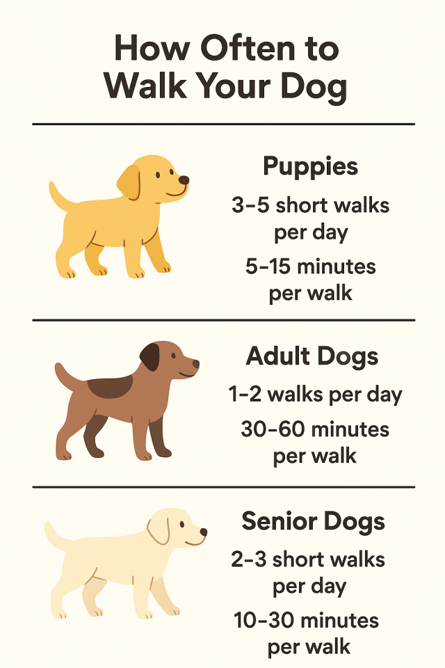 How Often Should I Walk My Dog?